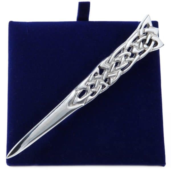 Pewter Kilt Pin - Ogham Jewellery